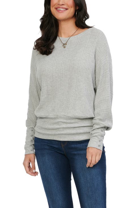 Women's Grey Tops | Nordstrom