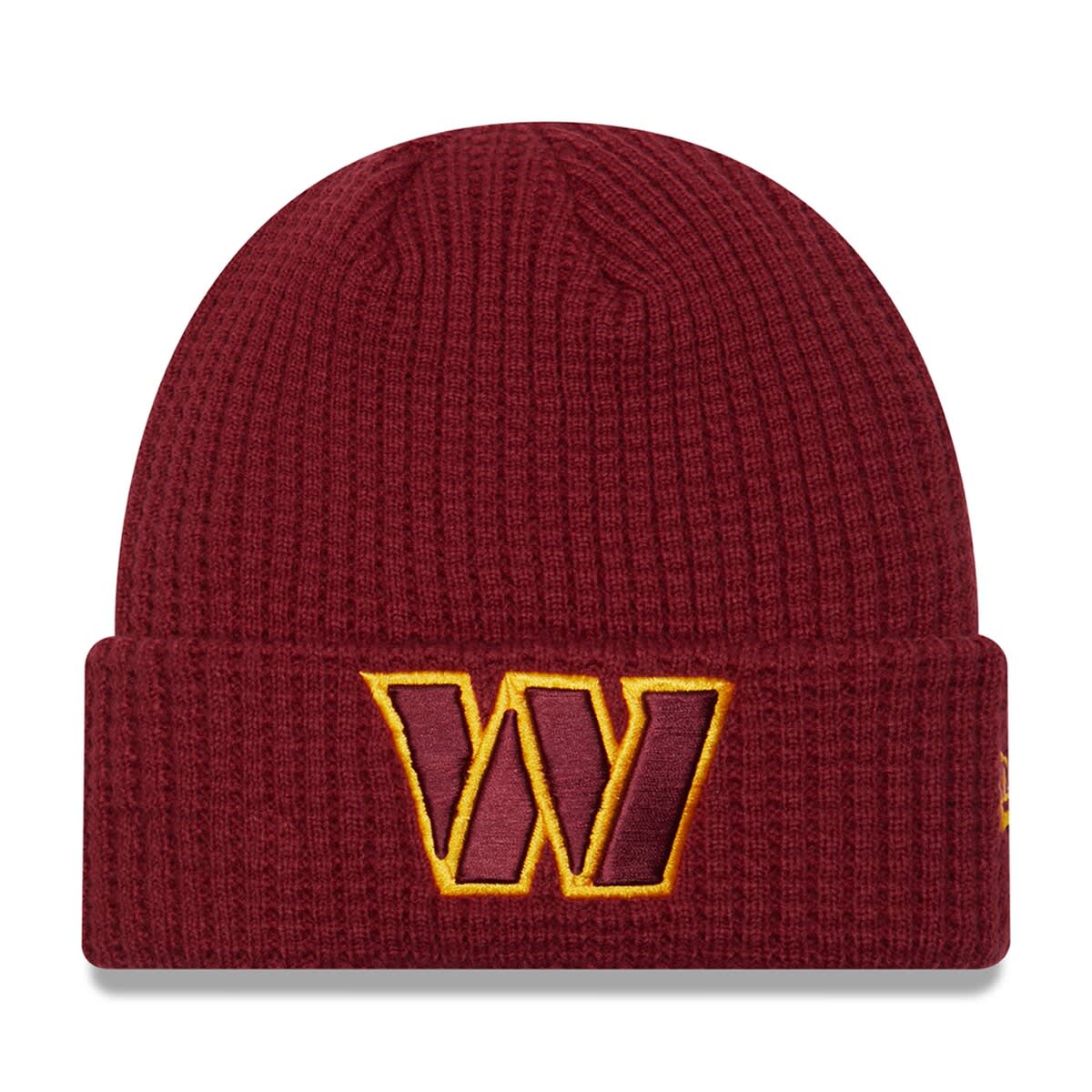 New Era Men's New Era Burgundy Washington Commanders Prime Cuffed Knit ...