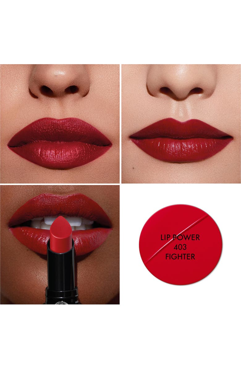 ARMANI beauty Lip Power Long-Lasting Satin Lipstick | Nordstromrack