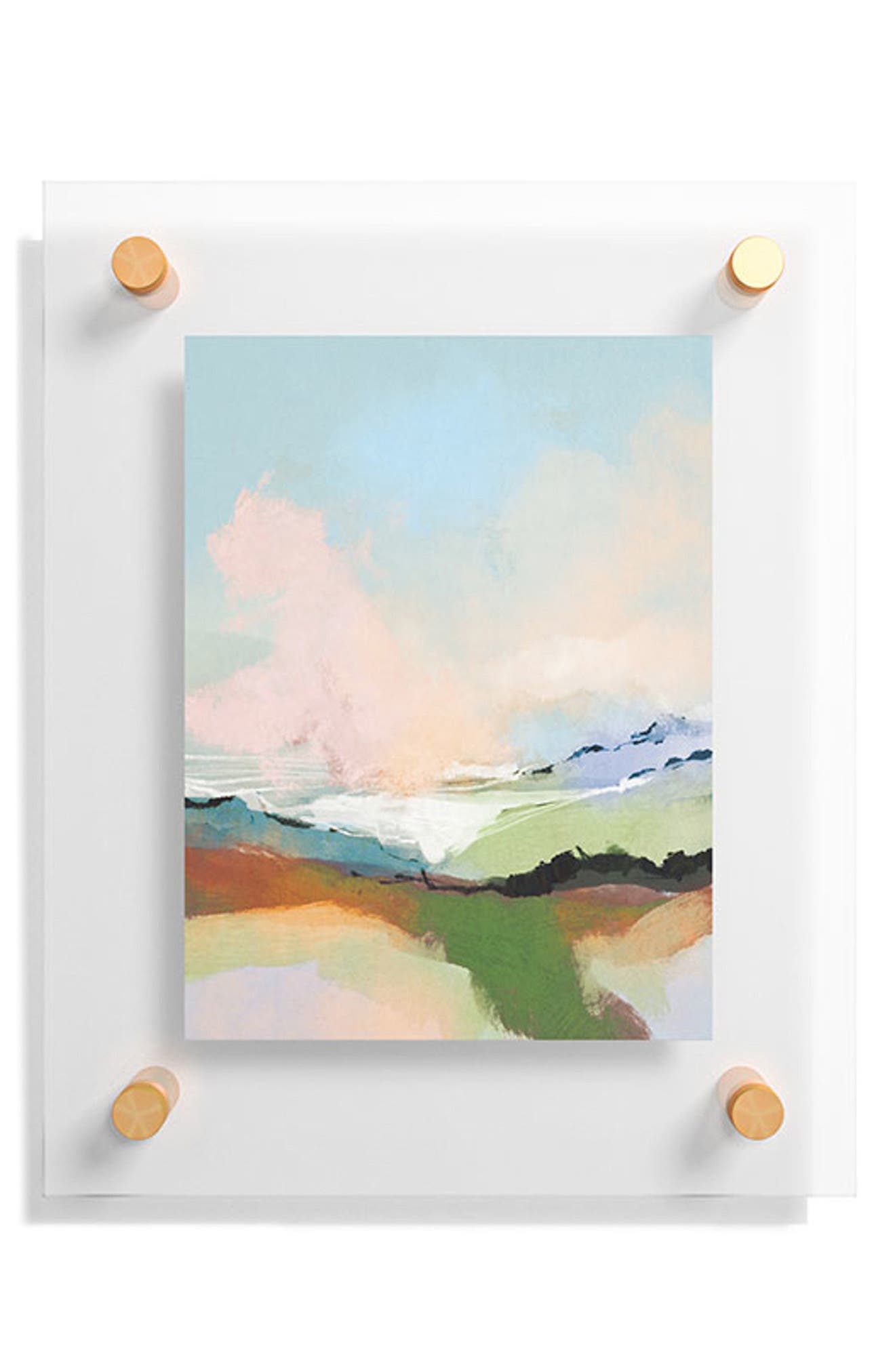 Deny Designs Dream Landscape Floating Art Print | Nordstrom