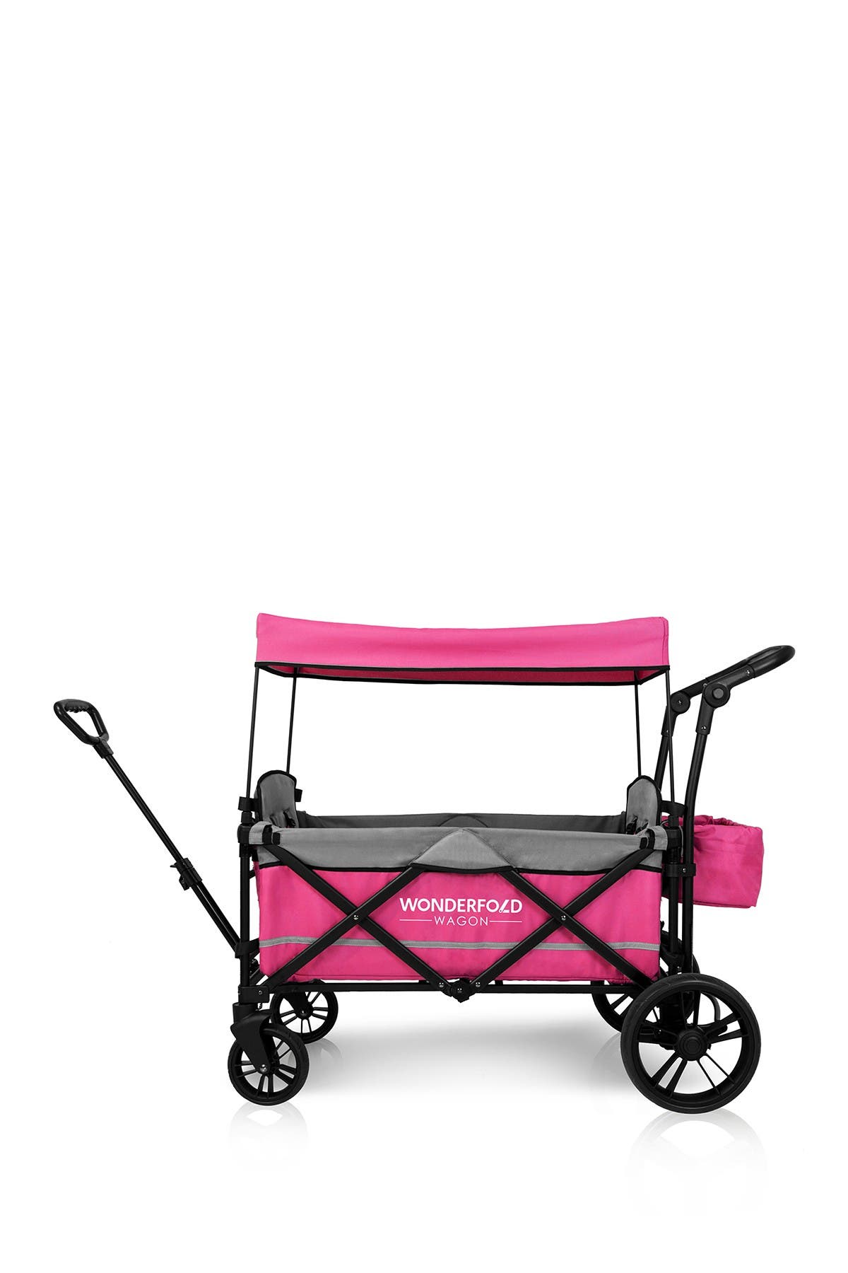 WonderFold Wagon Push/Pull Double Stroller Wagon - Pink | Nordstromrack