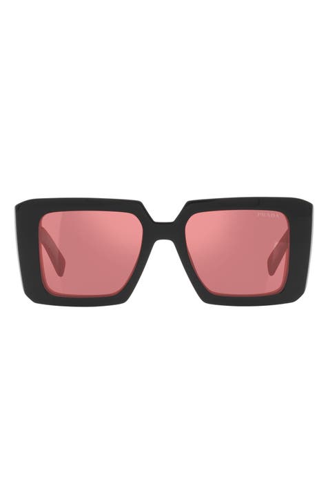 Square Mirrored Sunglasses for Women | Nordstrom