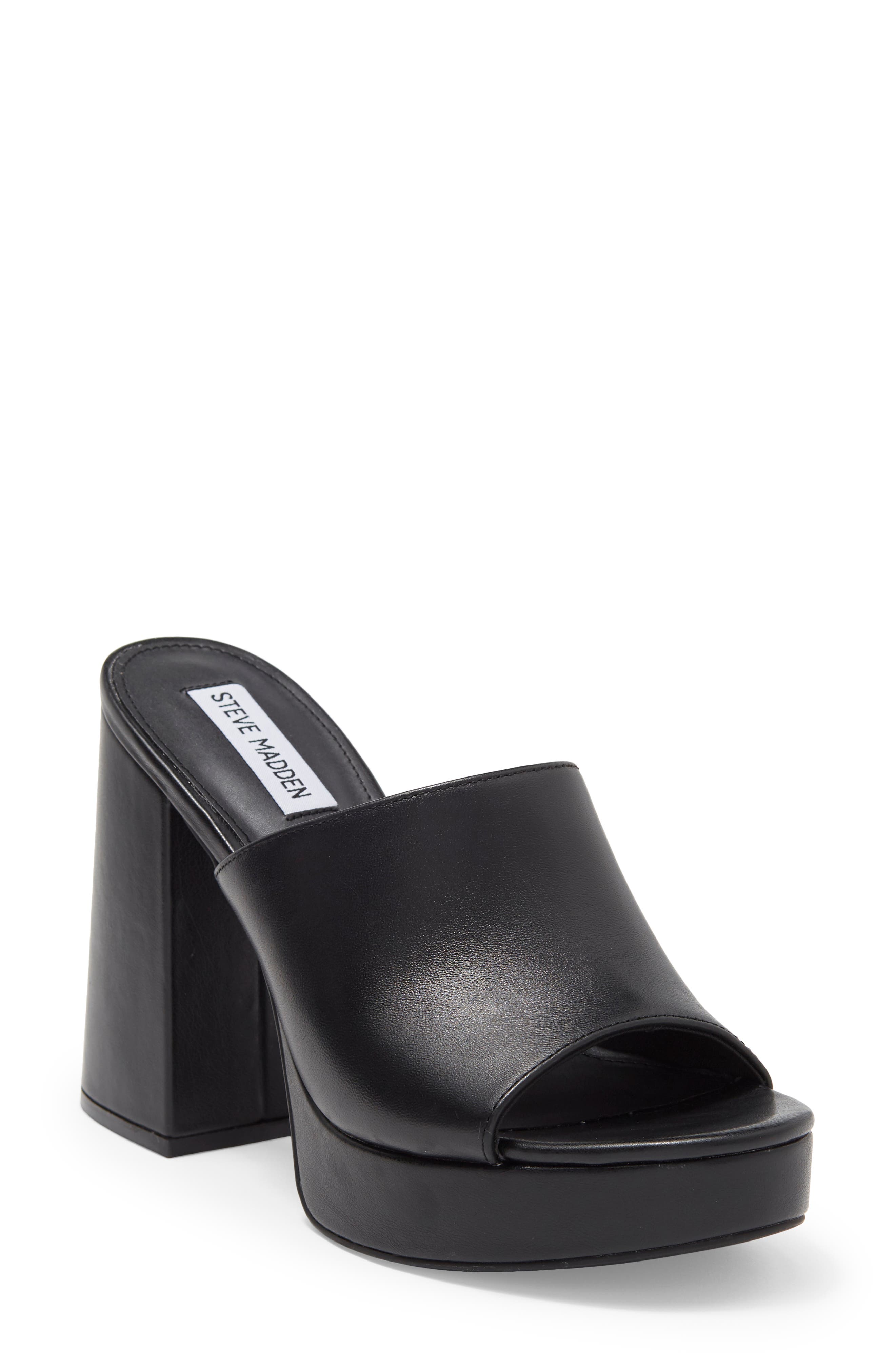 Steve Madden Promising Platform Heeled Mule (Women) | Nordstromrack