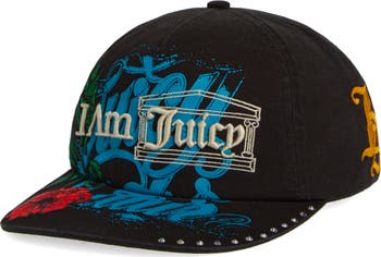 Aries x Juicy Couture Embroidered I Am Juicy Loaded Baseball Cap ...