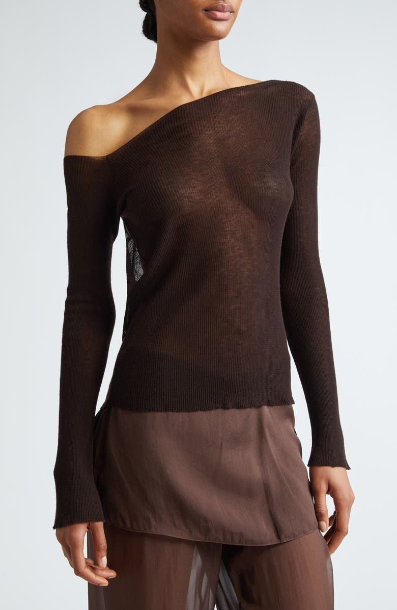 Paloma Wool Yucca One-Shoulder Rib Top | Nordstrom