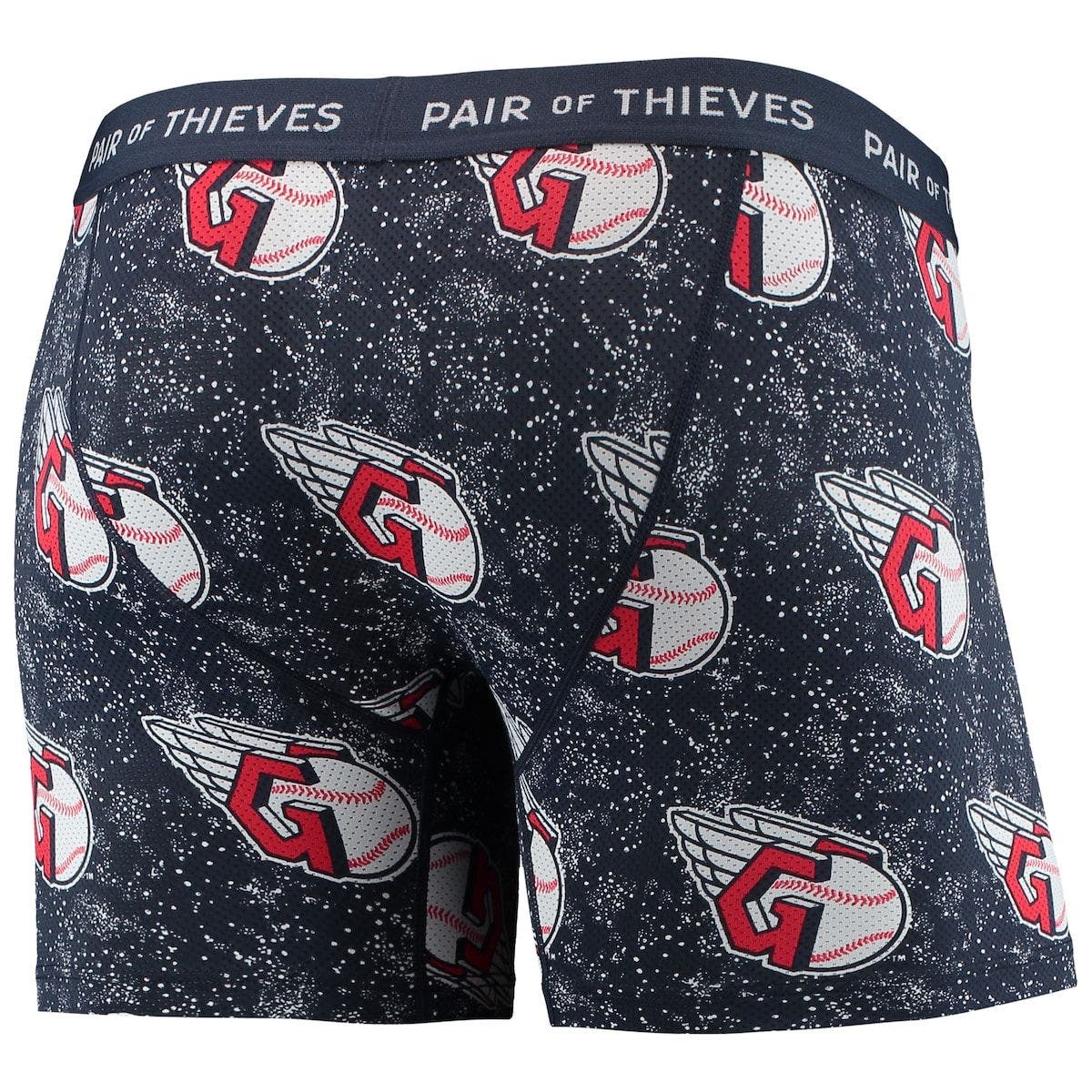 Pair of Thieves Men's Pair of Thieves Black/Navy Cleveland Guardians ...