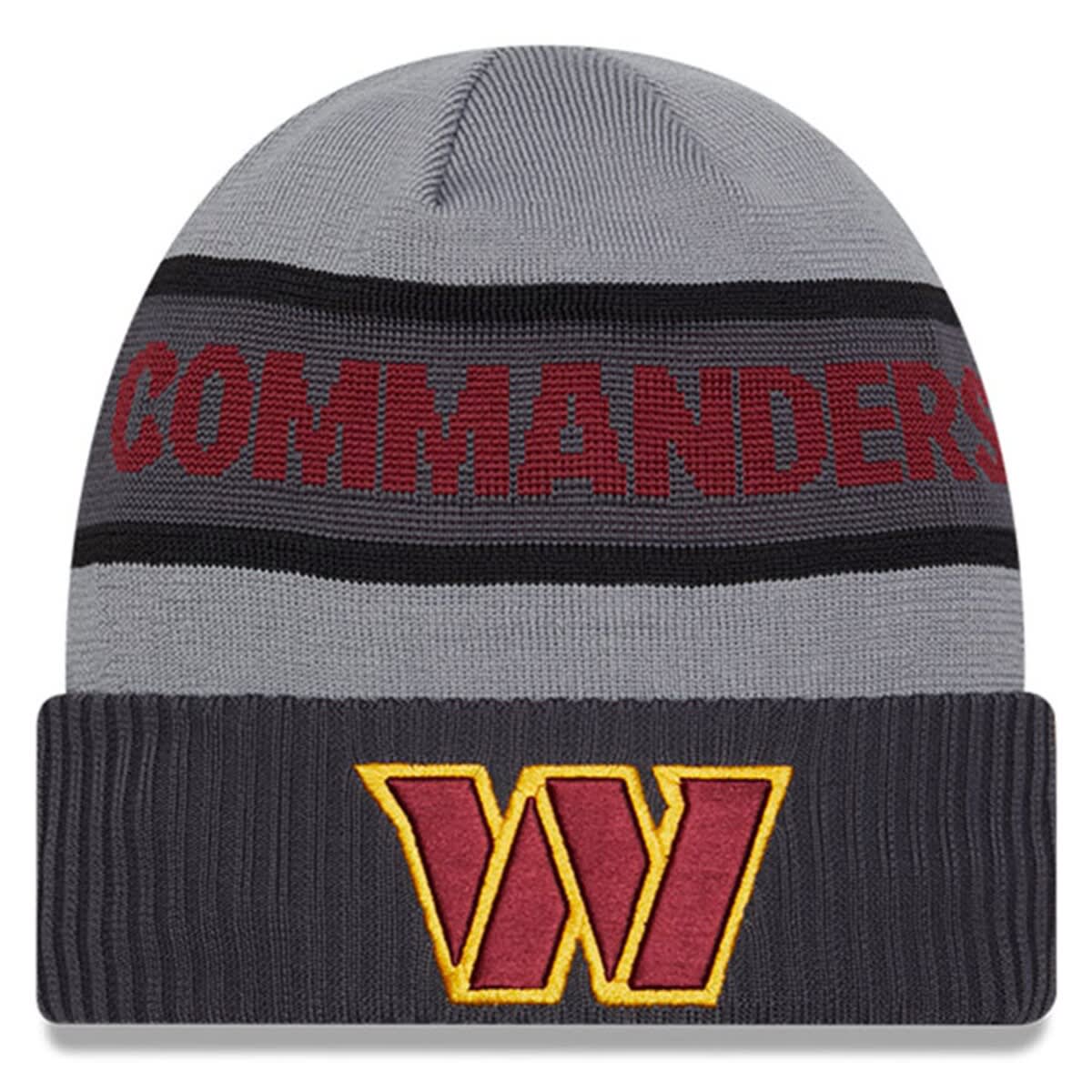 New Era Men's New Era Gray Washington Commanders 2023 Sideline Tech ...