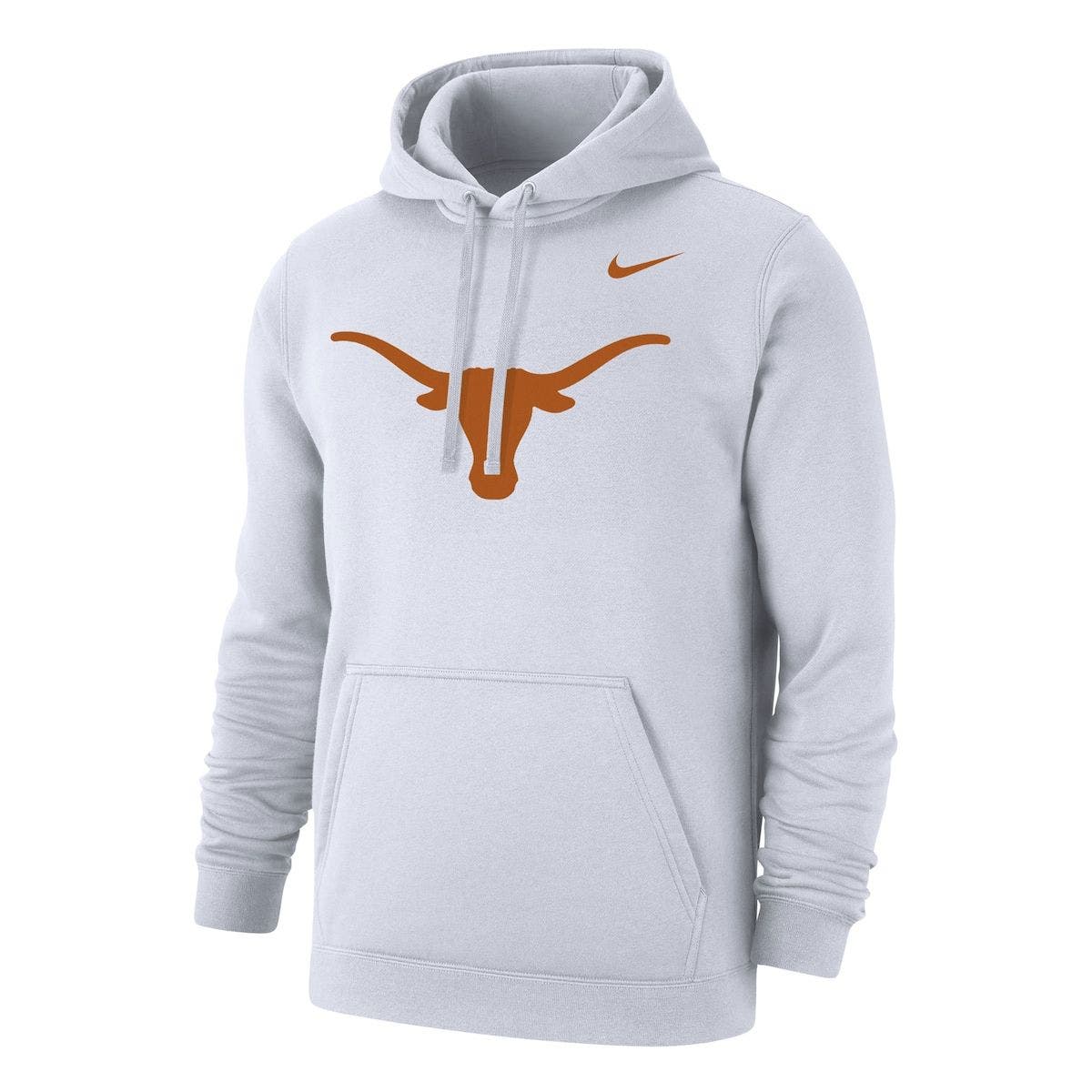Nike Men's Nike White Texas Longhorns Logo Club Pullover Hoodie | Nordstrom