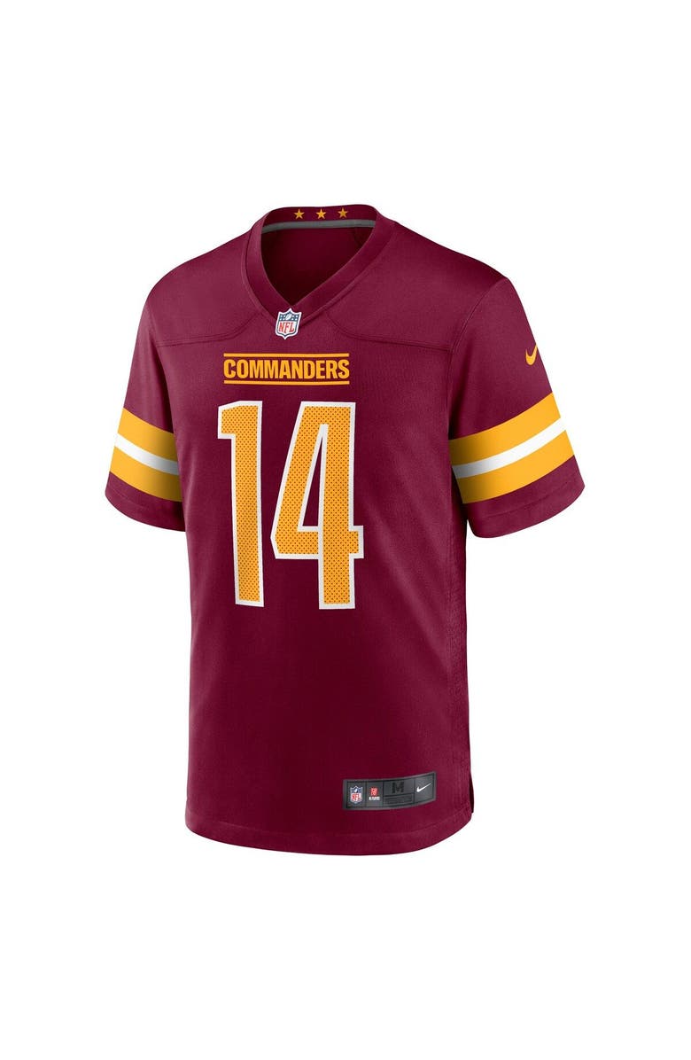 Nike Men's Nike Sam Howell Burgundy Washington Commanders Player Game Jersey | Nordstrom