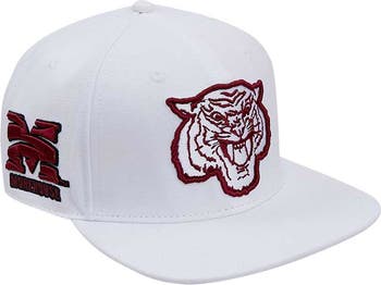PRO STANDARD Men's Pro Standard White Morehouse Maroon Tigers Mascot ...