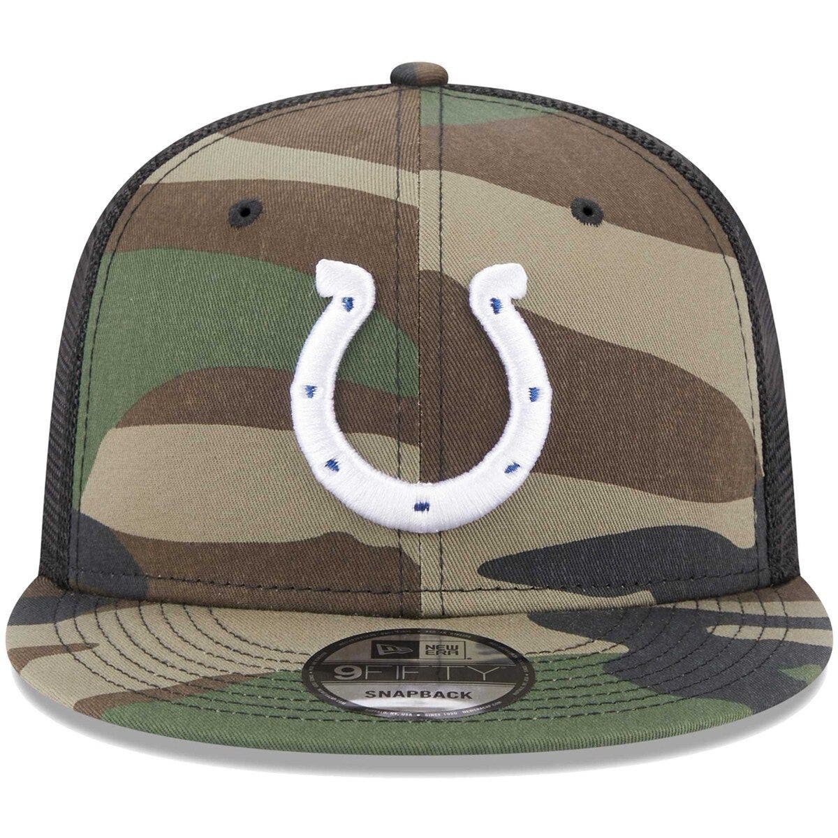 New Era Men's New Era Camo Indianapolis Colts Classic Trucker 9FIFTY ...