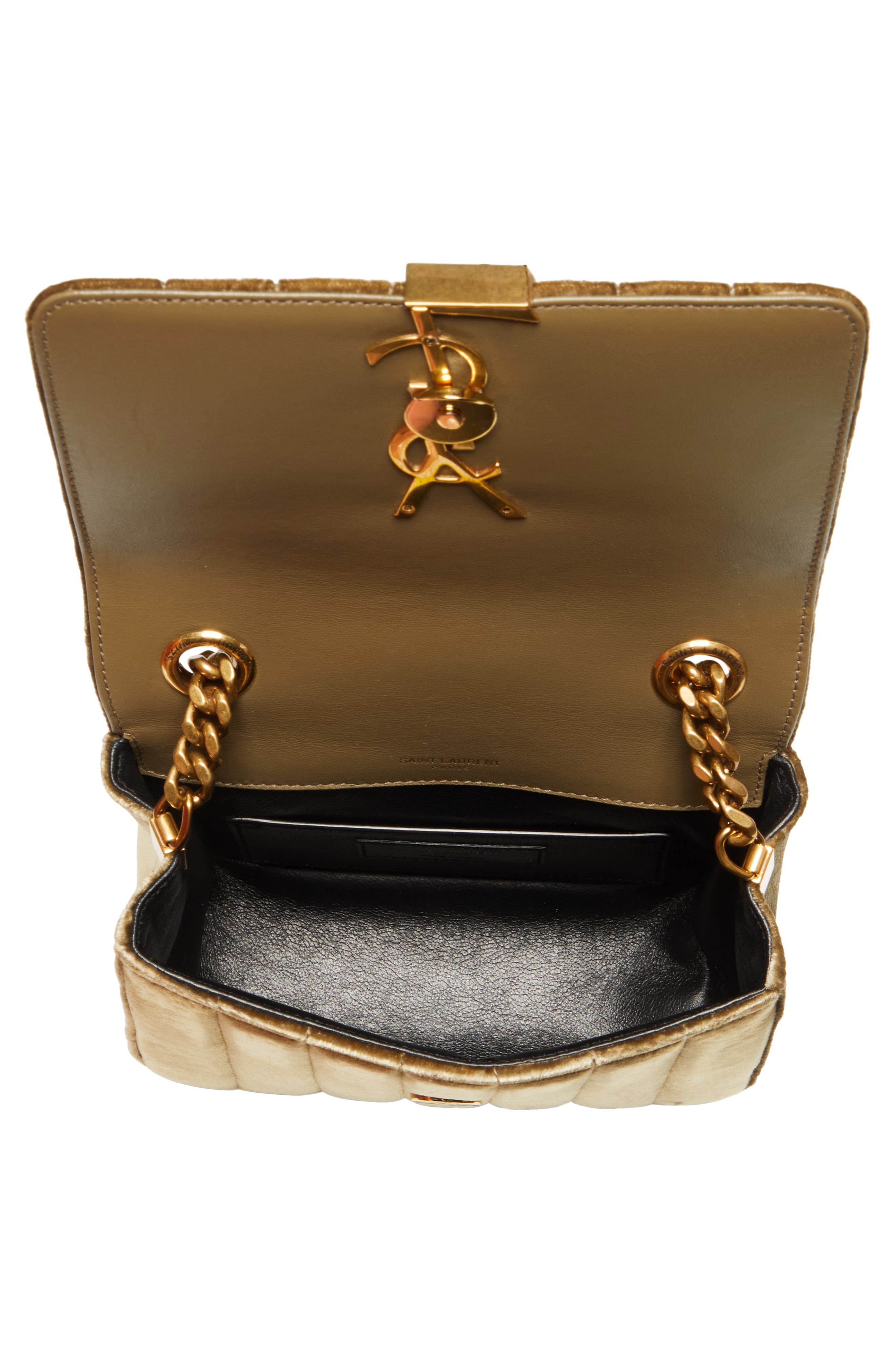 Saint Laurent Small Vicky Velvet Crossbody Bag | Nordstrom