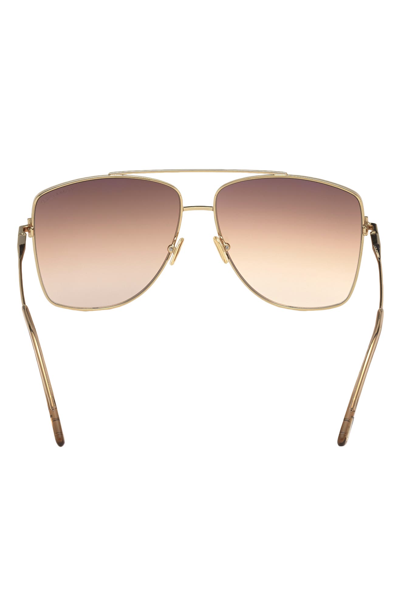 TOM FORD Reggie 61mm Gradient Aviator Sunglasses | Nordstrom