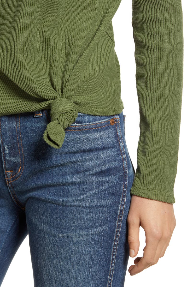 Madewell Elwood Knot Front Top | Nordstromrack