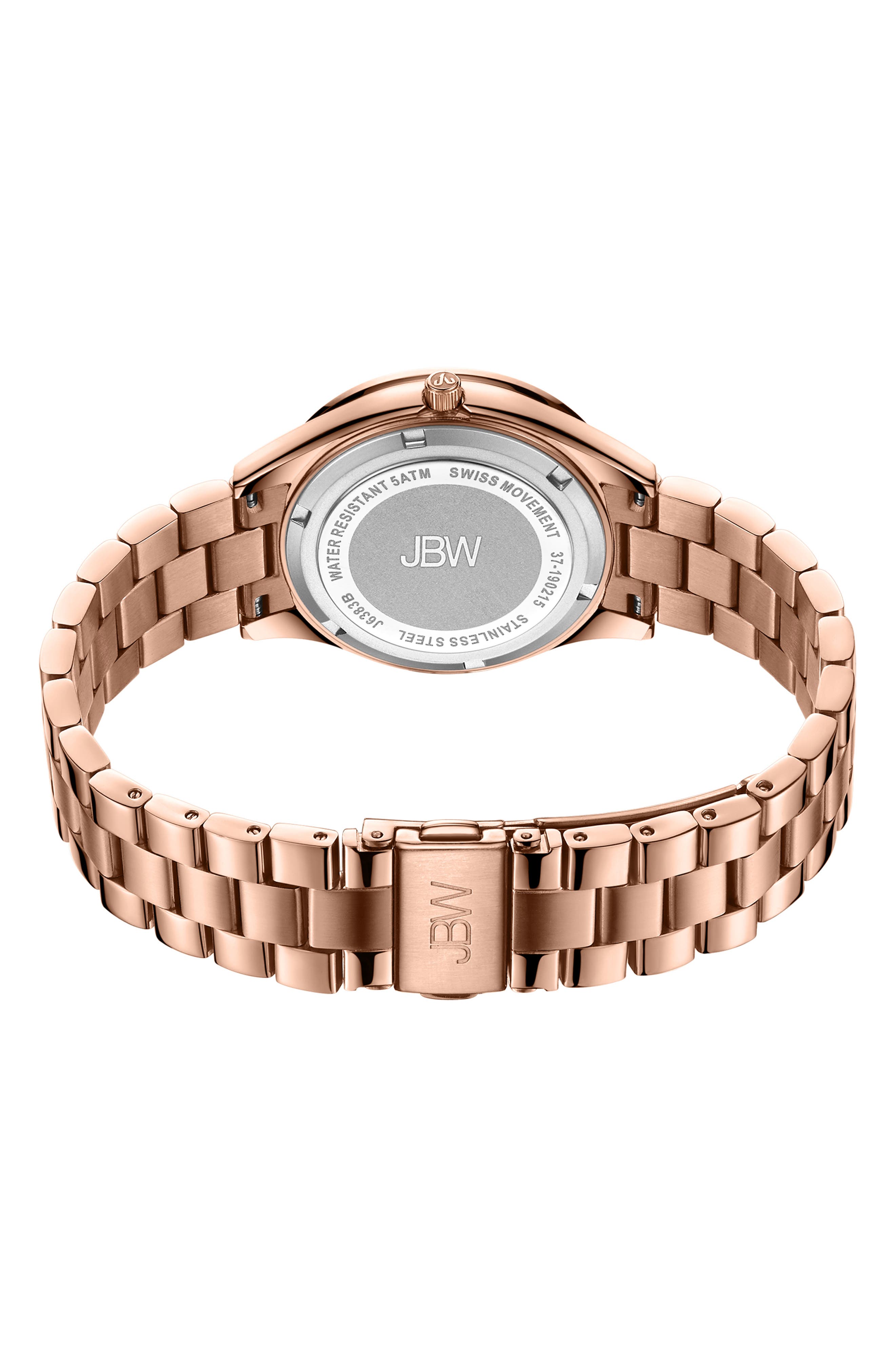 JBW Cristal 34 Diamond Bracelet Watch, 34mm - 0.06ct. | Nordstrom