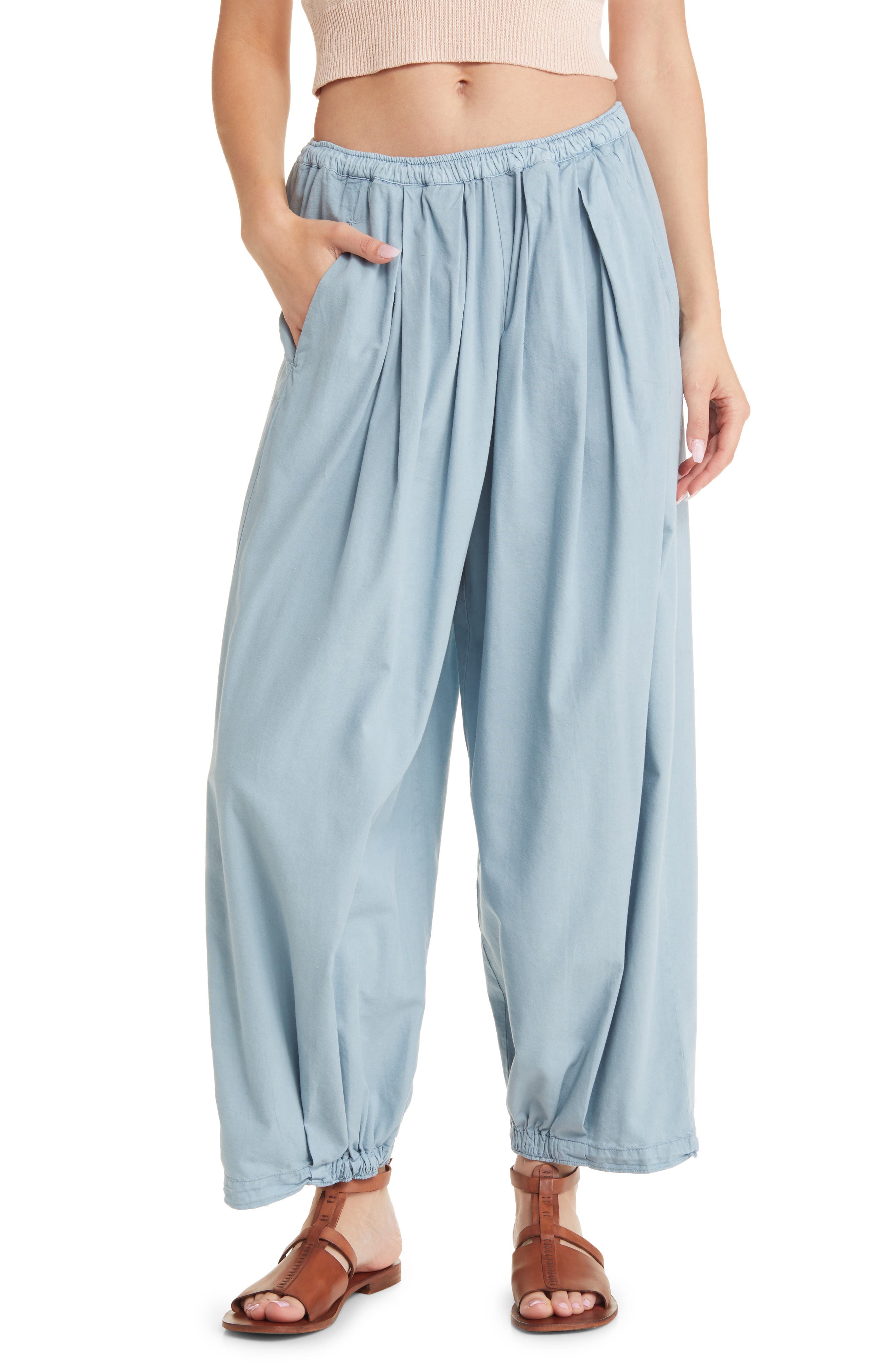 Free People To the Sky Parachute Pants | Nordstrom