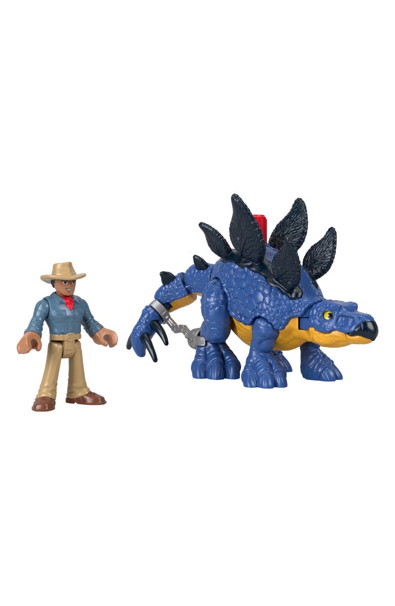 FISHER PRICE Imaginext® Jurassic World 3 Stegosaurus Playset ...