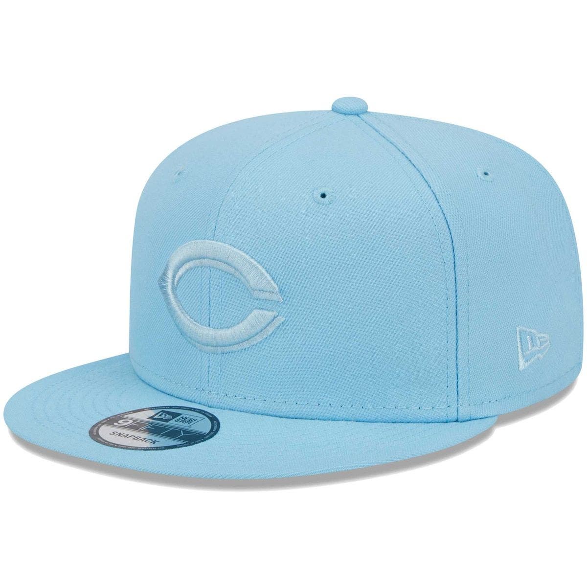 New Era Men's New Era Light Blue Cincinnati Reds Spring Color Basic ...