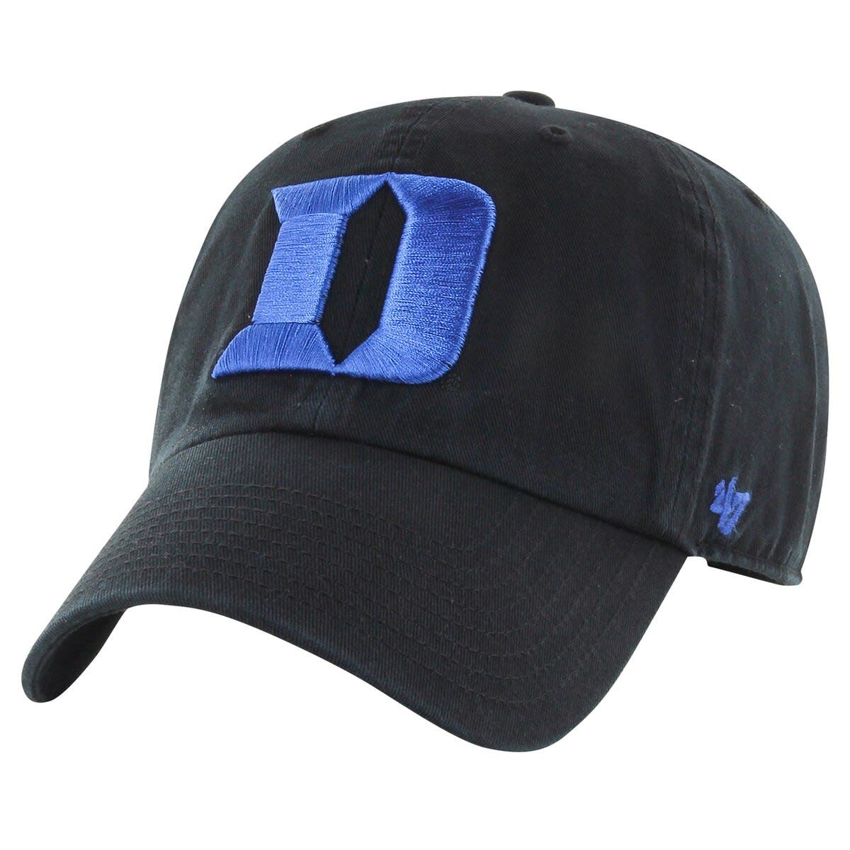 '47 Men's '47 Black Duke Blue Devils Clean Up Adjustable Hat | Nordstrom