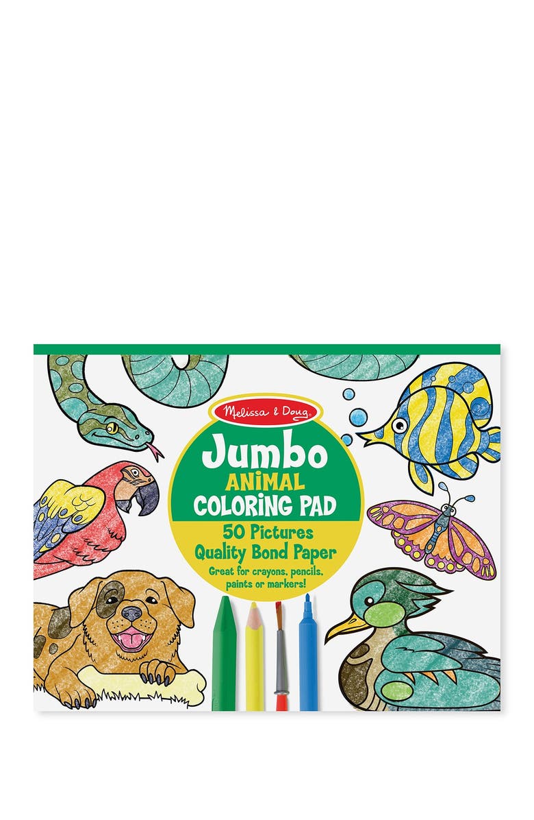 Melissa & Doug Vehicles and Animals Coloring Pad - Pack of 2 ...