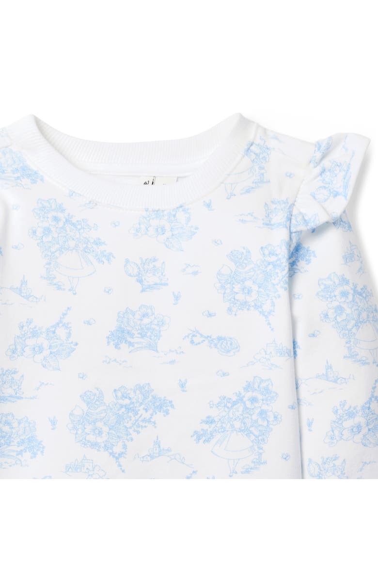 Janie and Jack x Disney Kids' 'Alice in Wonderland' Ruffle French Terry ...