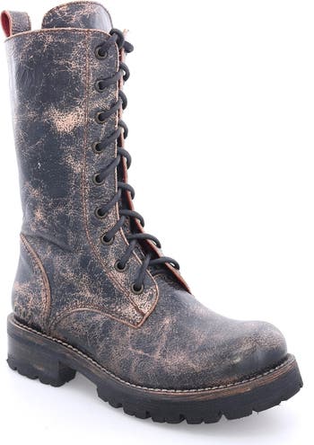 Bed Stu Posh Combat Boot (Women) | Nordstrom