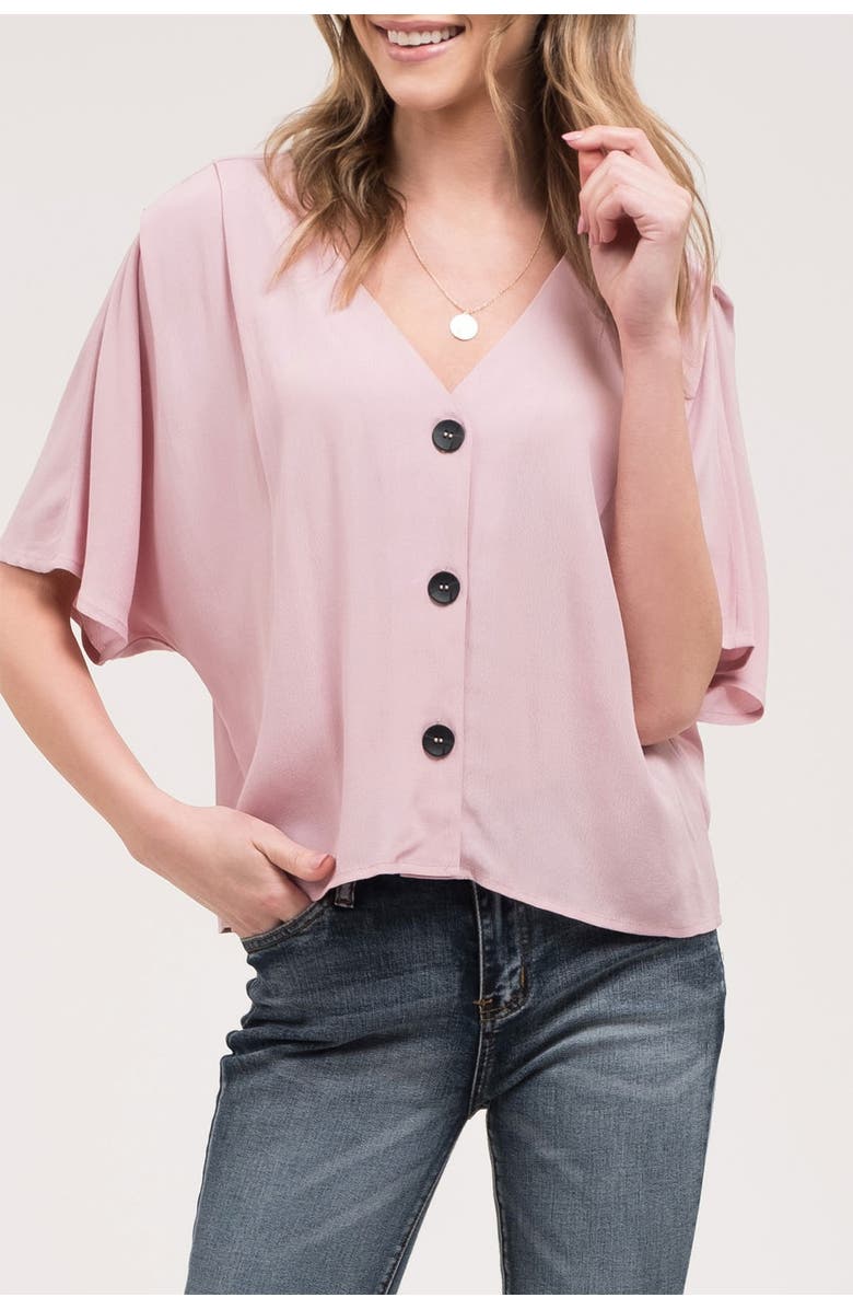 Blu Pepper Button-Down Woven Top | Nordstromrack