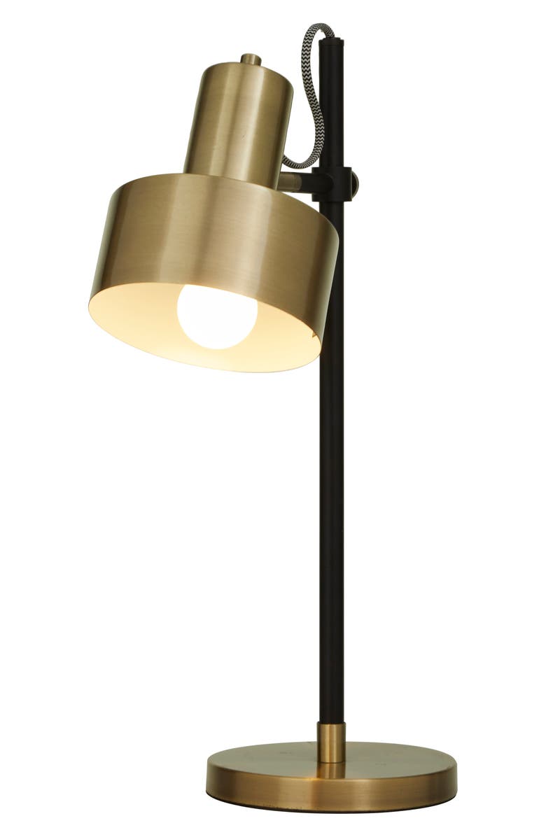 GINGER BIRCH STUDIO Goldtone Metal Spotlight Desk Lamp | Nordstromrack
