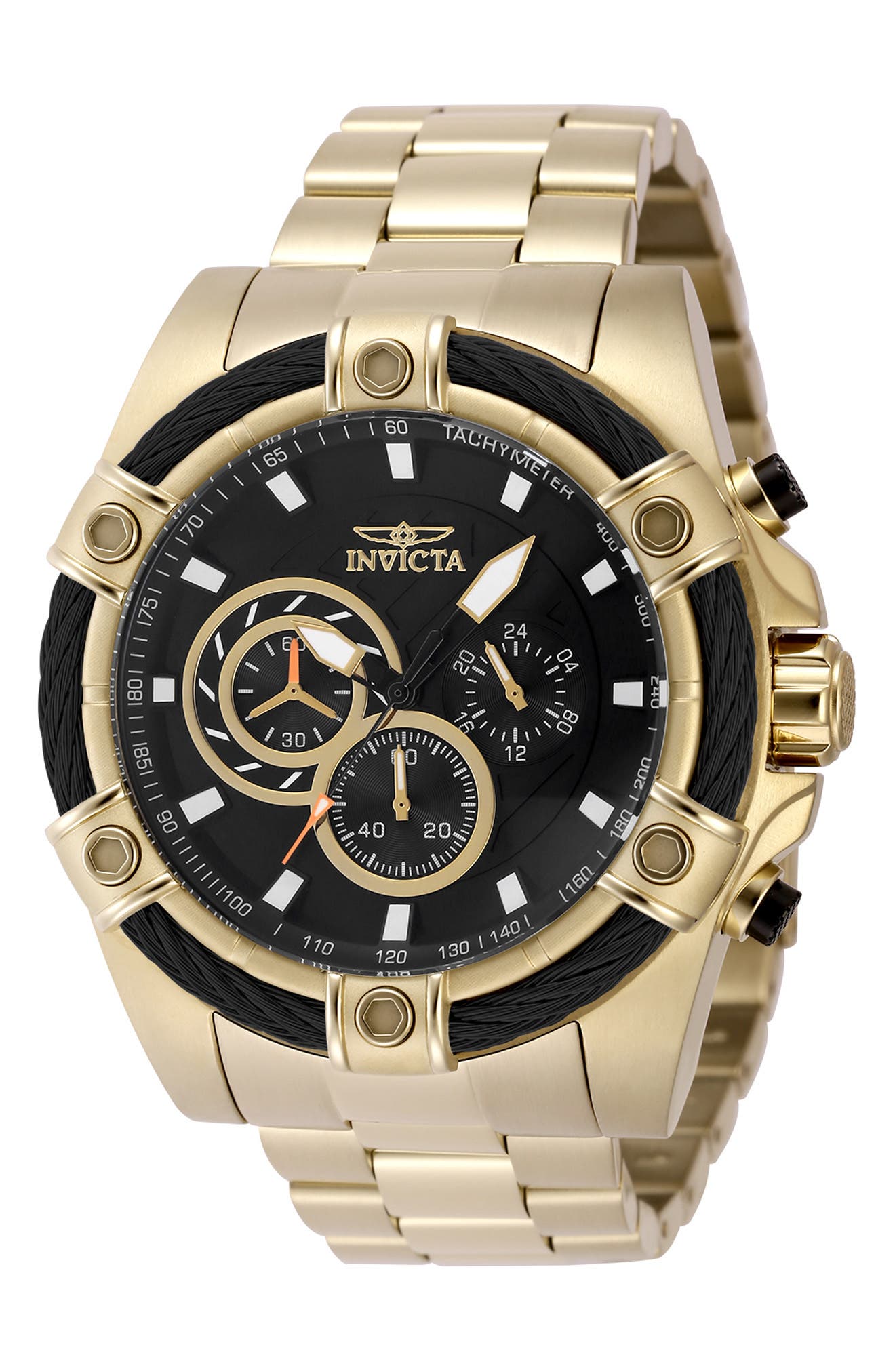 INVICTA Bolt Chronograph Bracelet Strap Watch, 52mm | Nordstromrack