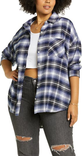 BP. Boyfriend Plaid Shirt | Nordstrom