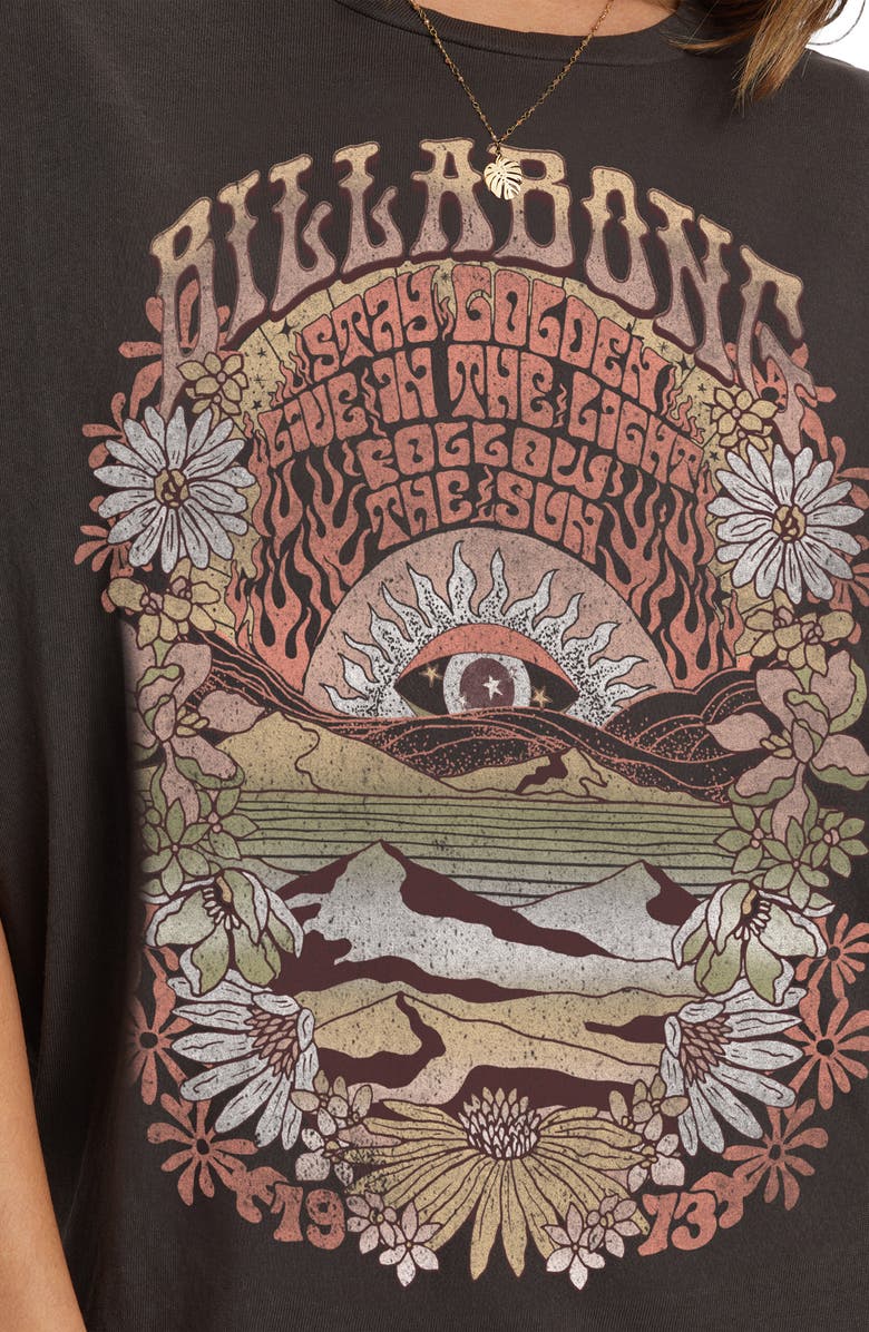 Billabong Golden Times Oversize Cotton Graphic T-Shirt | Nordstromrack
