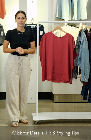 Halogen® Charmeuse Top | Nordstromrack
