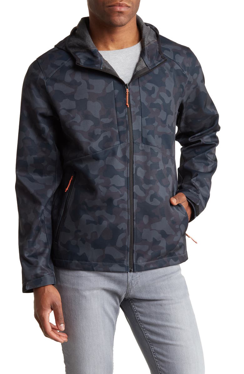 HAWKE & CO Softshell Flex Hood Jacket | Nordstromrack
