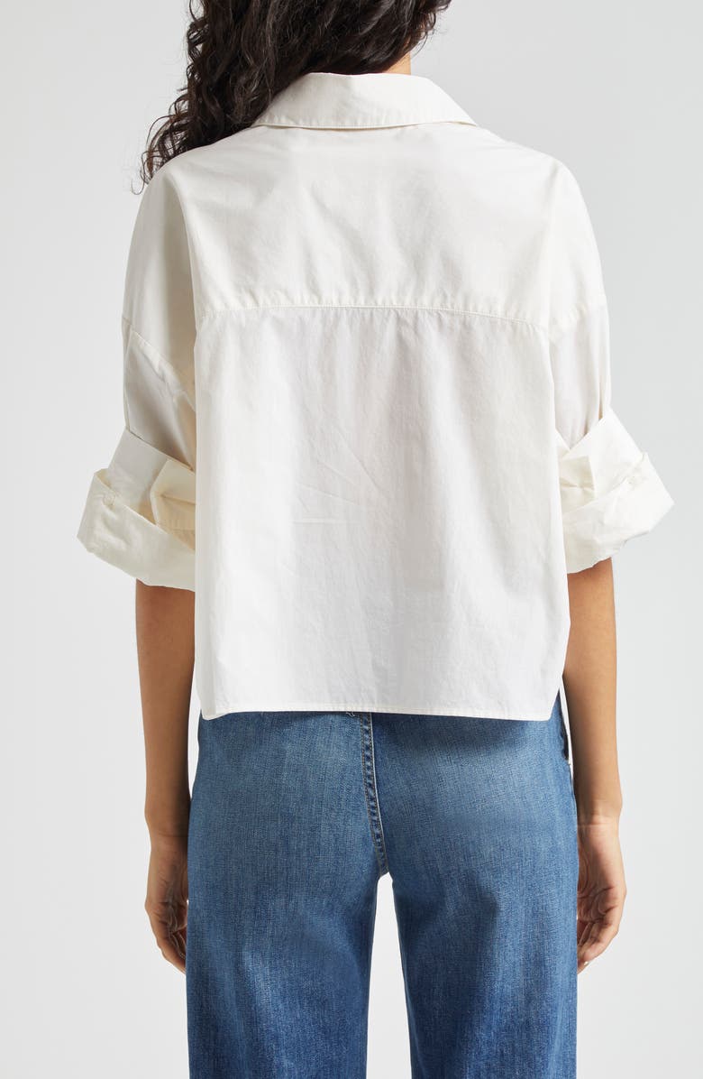 TWP Next Ex Crop Button-Up Shirt | Nordstromrack