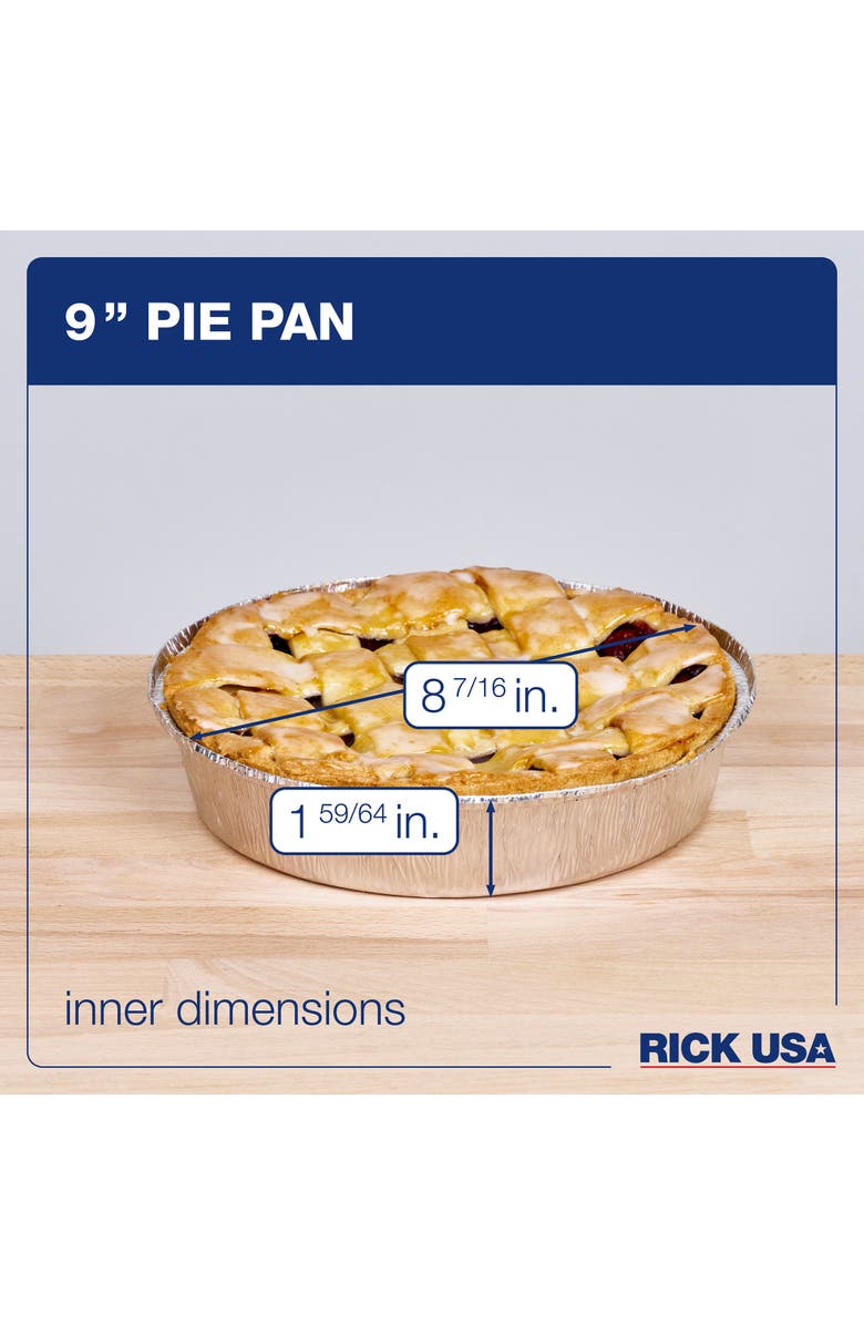 RICK USA 9 Inch Aluminum Pie Pan, 25 Pack | Nordstrom