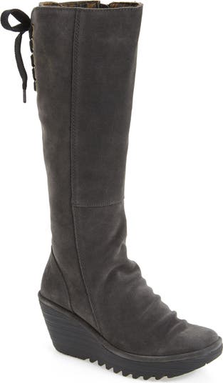 Fly London 'Yust' Knee High Platform Wedge Boot (Women) | Nordstrom