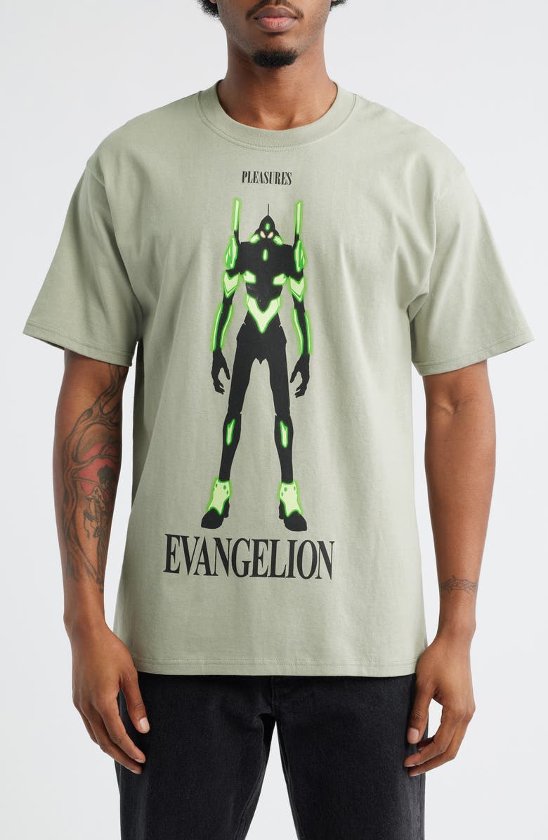 PLEASURES EVA 1 Evangelion Graphic T-Shirt | Nordstromrack