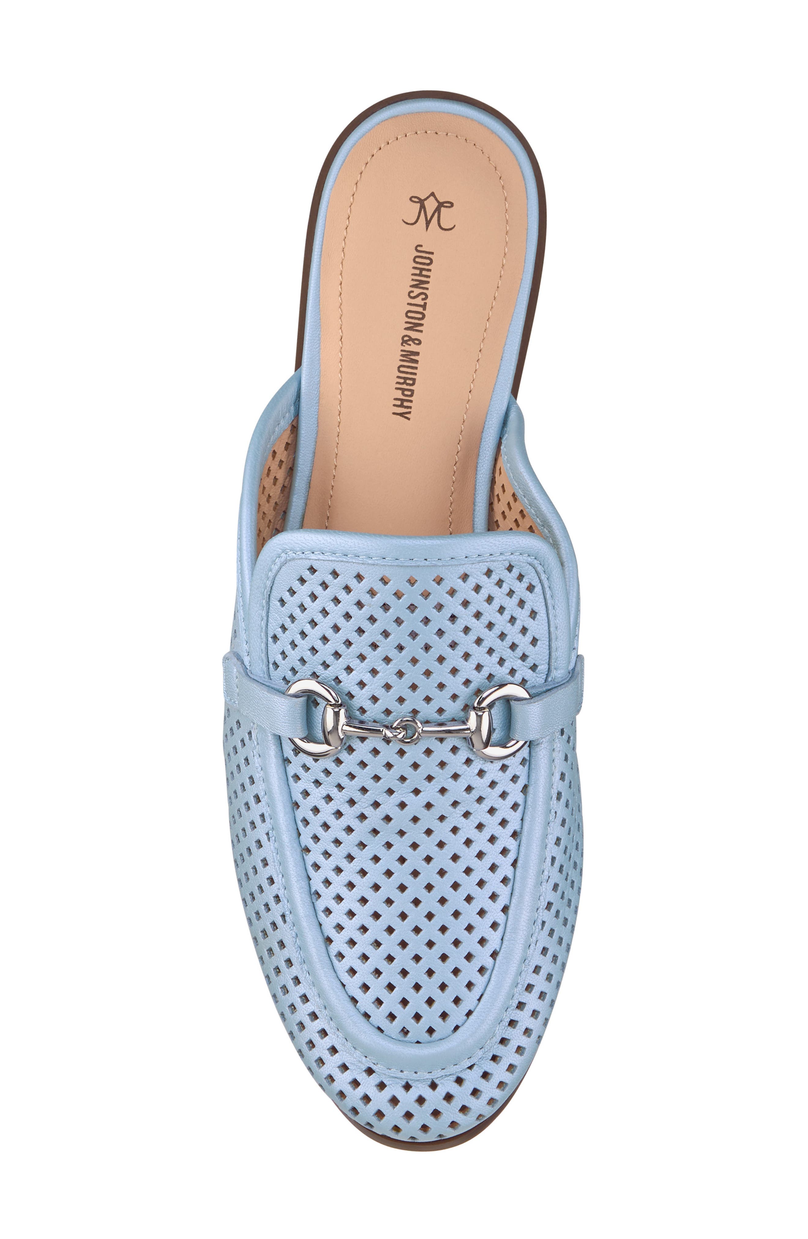 Johnston & Murphy Ali Perforated Bit Mule (Women) | Nordstrom