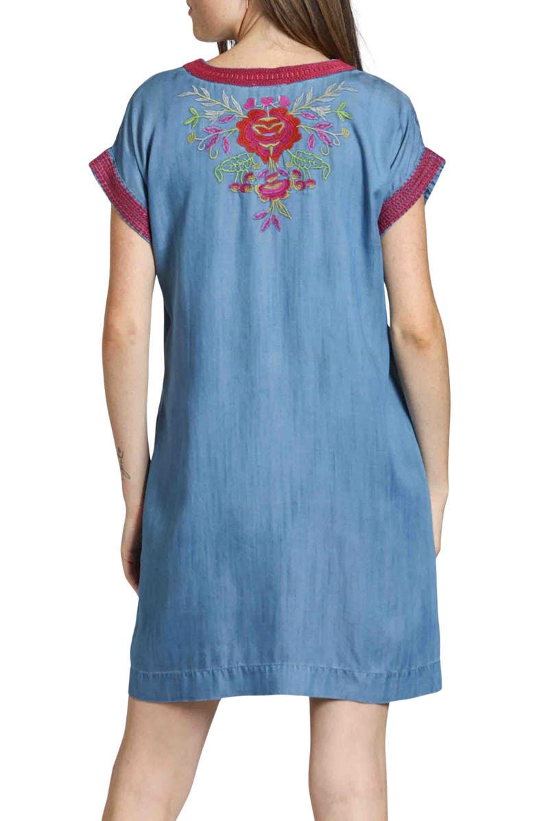 APNY Boho Floral Embroidered Popover Dress | Nordstromrack