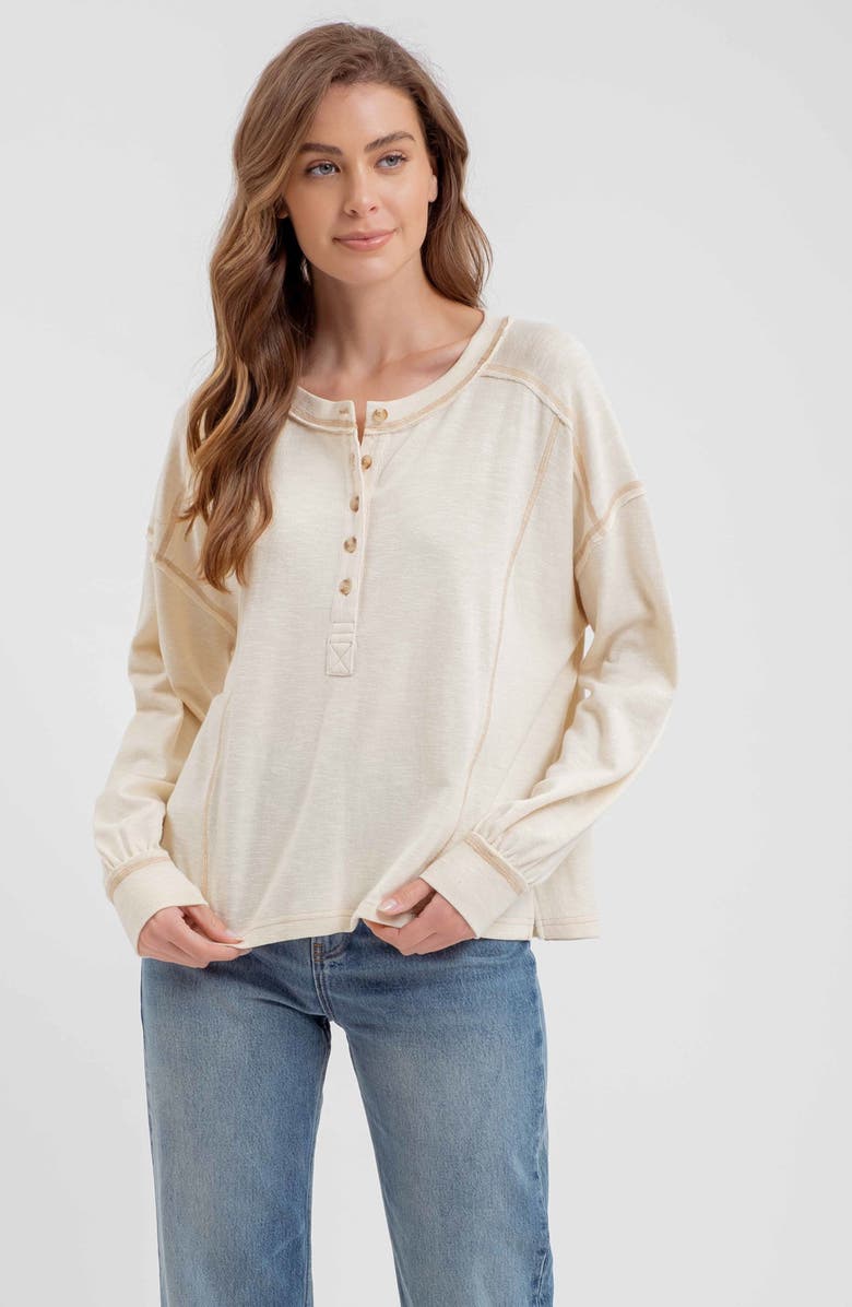Blu Pepper Long Sleeve Henley | Nordstromrack