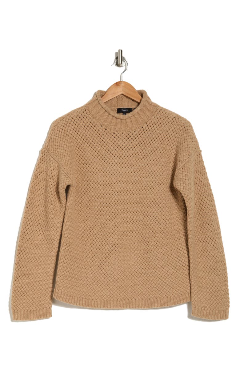 Theory Basket Stitch Cashmere & Wool Sweater | Nordstromrack