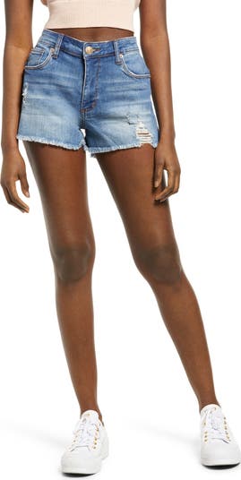 STS Blue Aubrey High Waist Cutoff Denim Shorts | Nordstrom