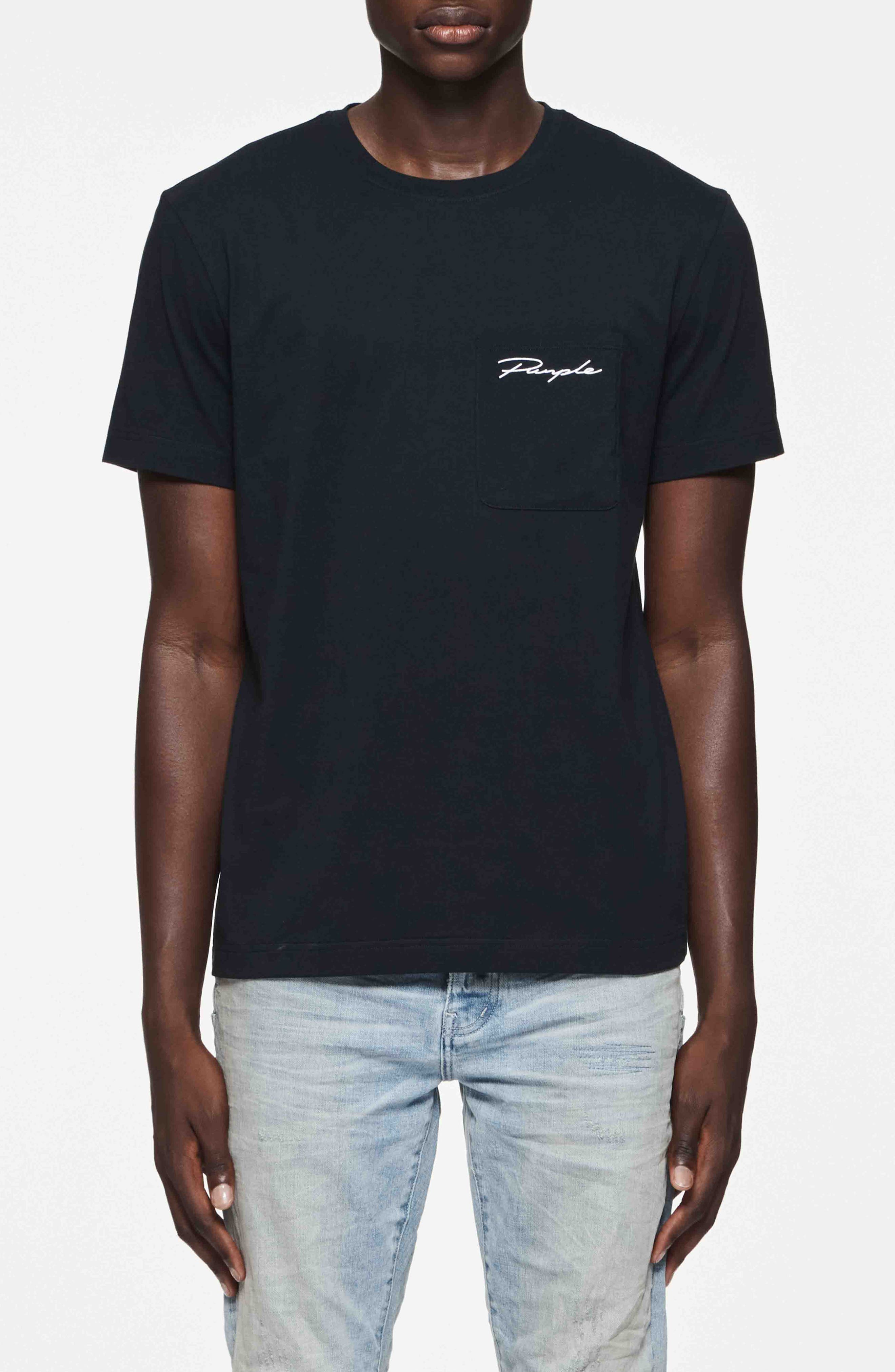 PURPLE BRAND Clean Jersey Pocket T-Shirt | Nordstromrack
