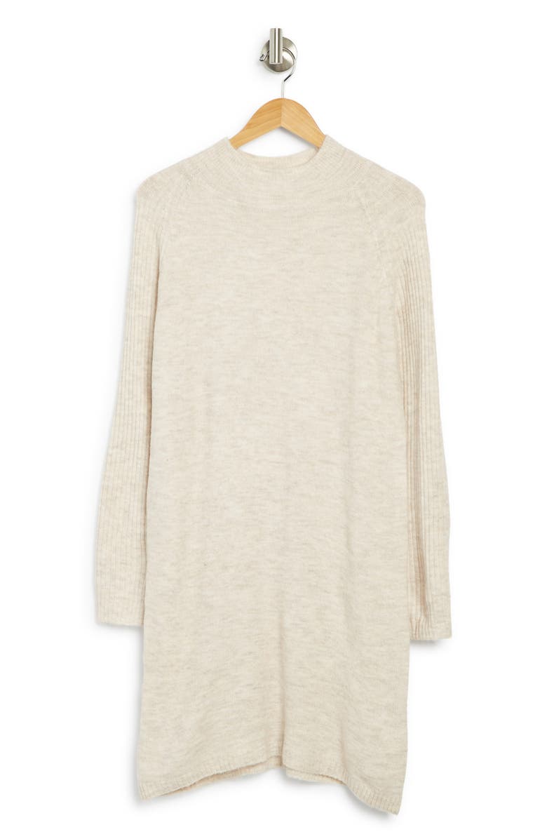STITCHDROP Ribbed Sleeve Sweater Dress | Nordstromrack