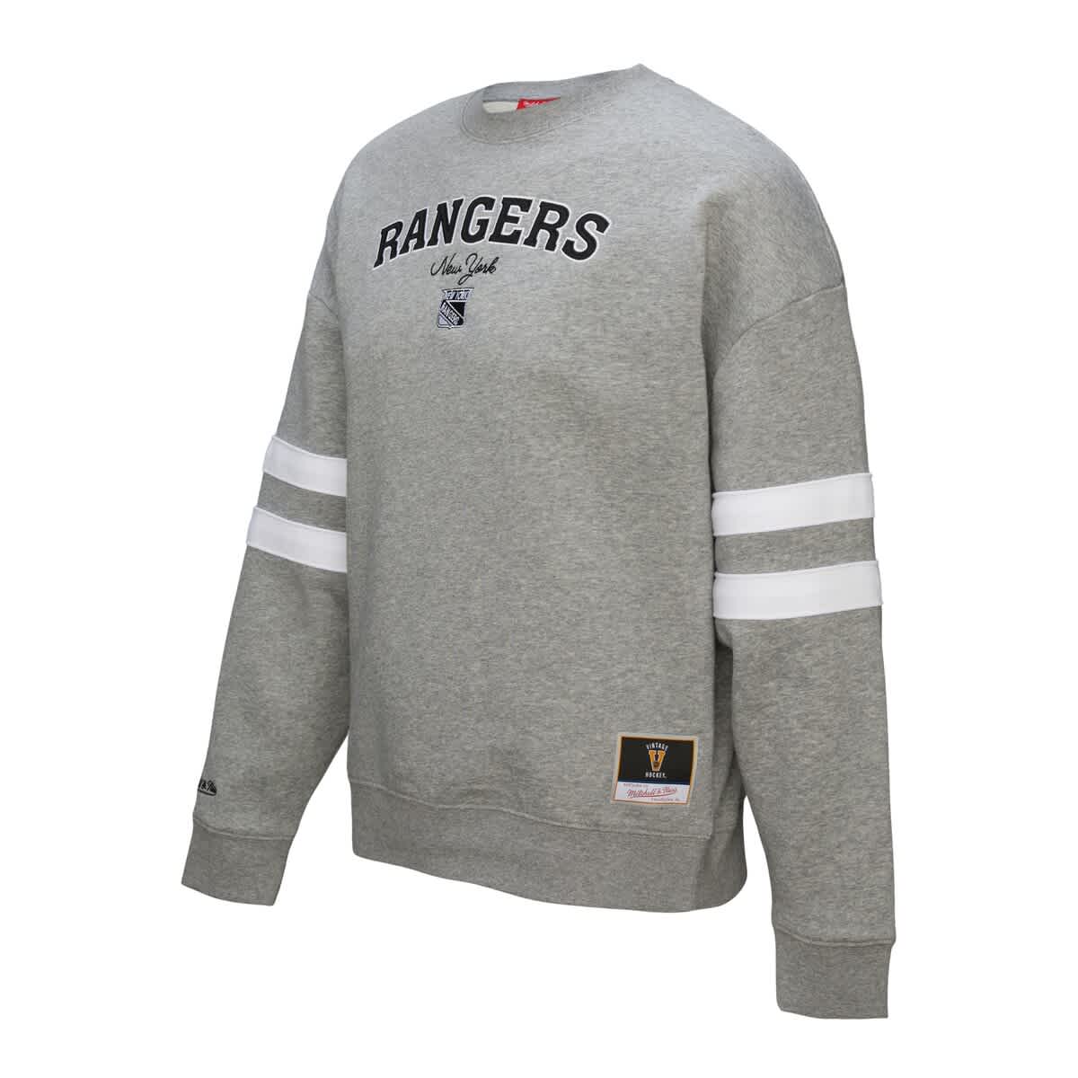 Mitchell & Ness Women's Mitchell & Ness Heather Gray New York Rangers ...