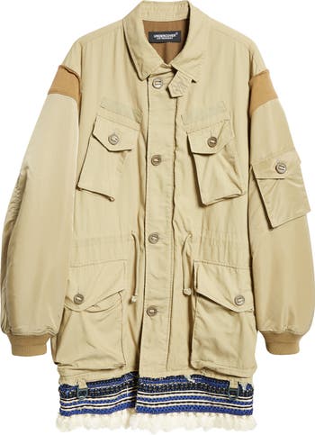Undercover Military Jacket with Beaded Trim | Nordstrom Undercover Military Jacket with Beaded Trim | Nordstrom