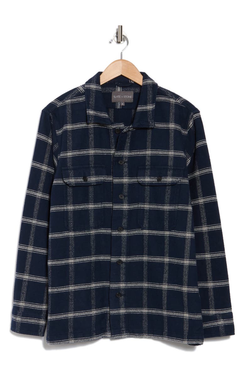 Slate & Stone Heavy Flannel Shirt Jacket | Nordstromrack
