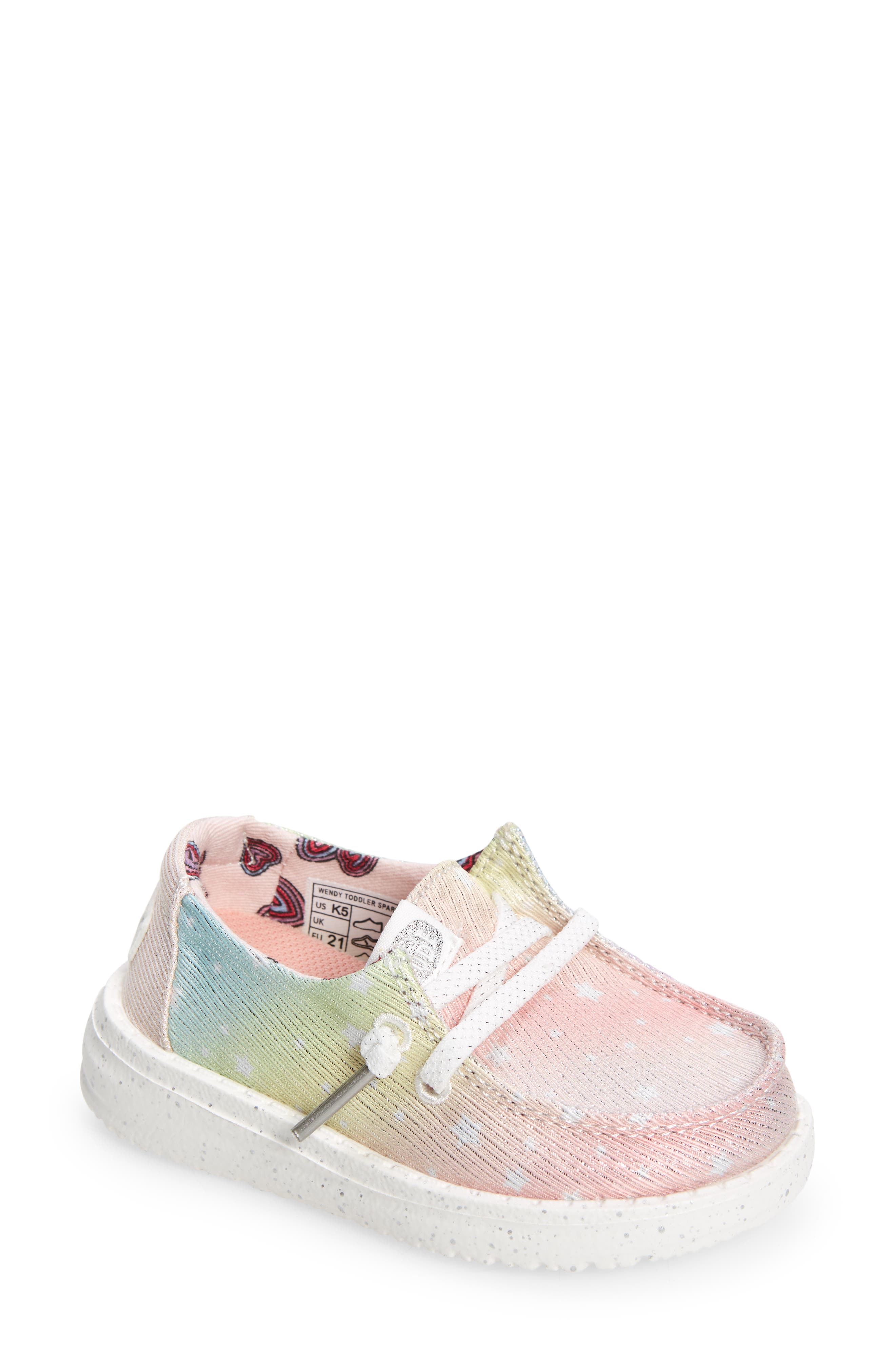 Hey Dude Kids' Wendy Glitter Boat Shoe | Nordstromrack