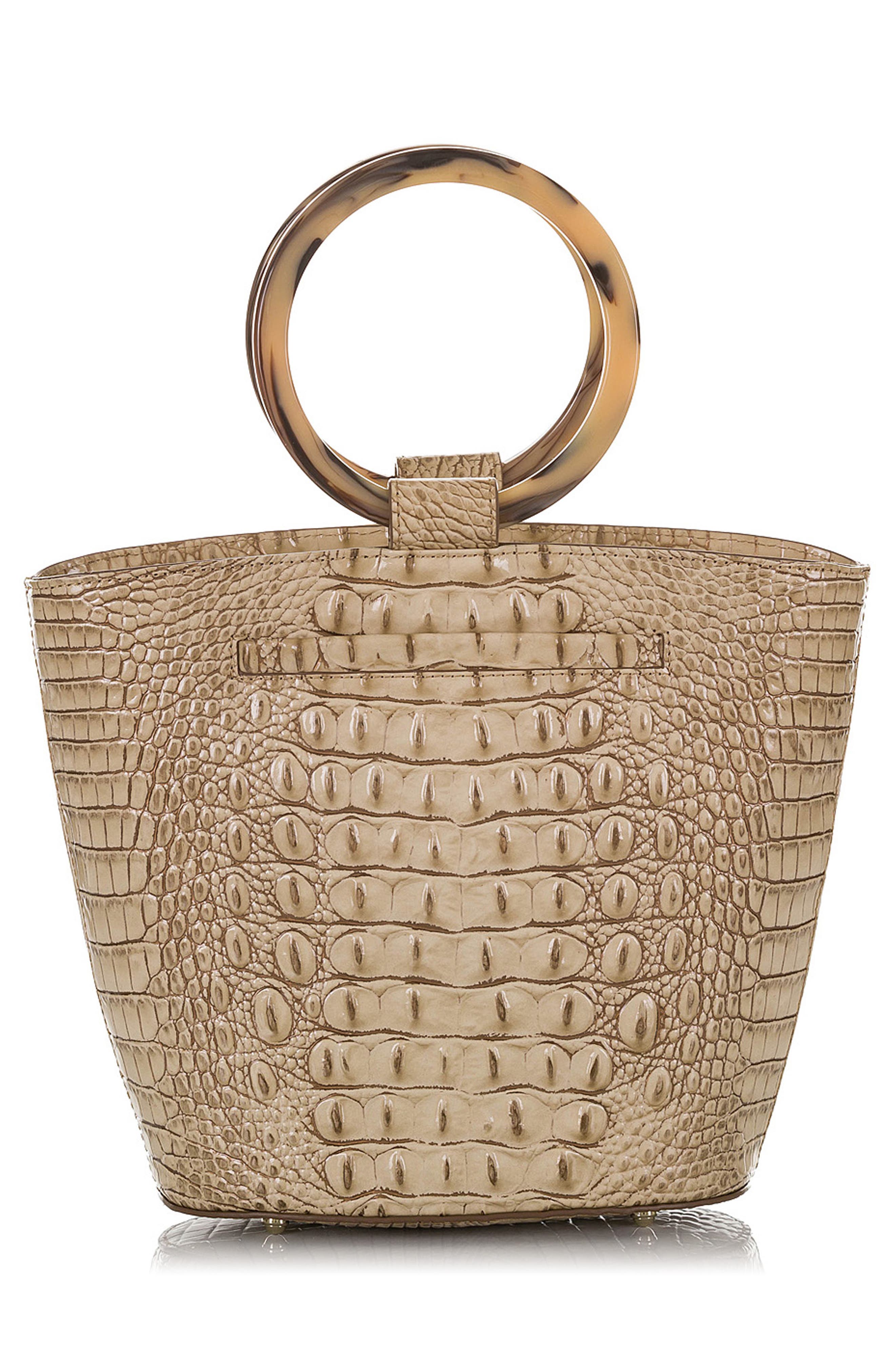 Brahmin Mod Bowie Croc Embossed Leather Bracelet Handle Tote | Nordstrom