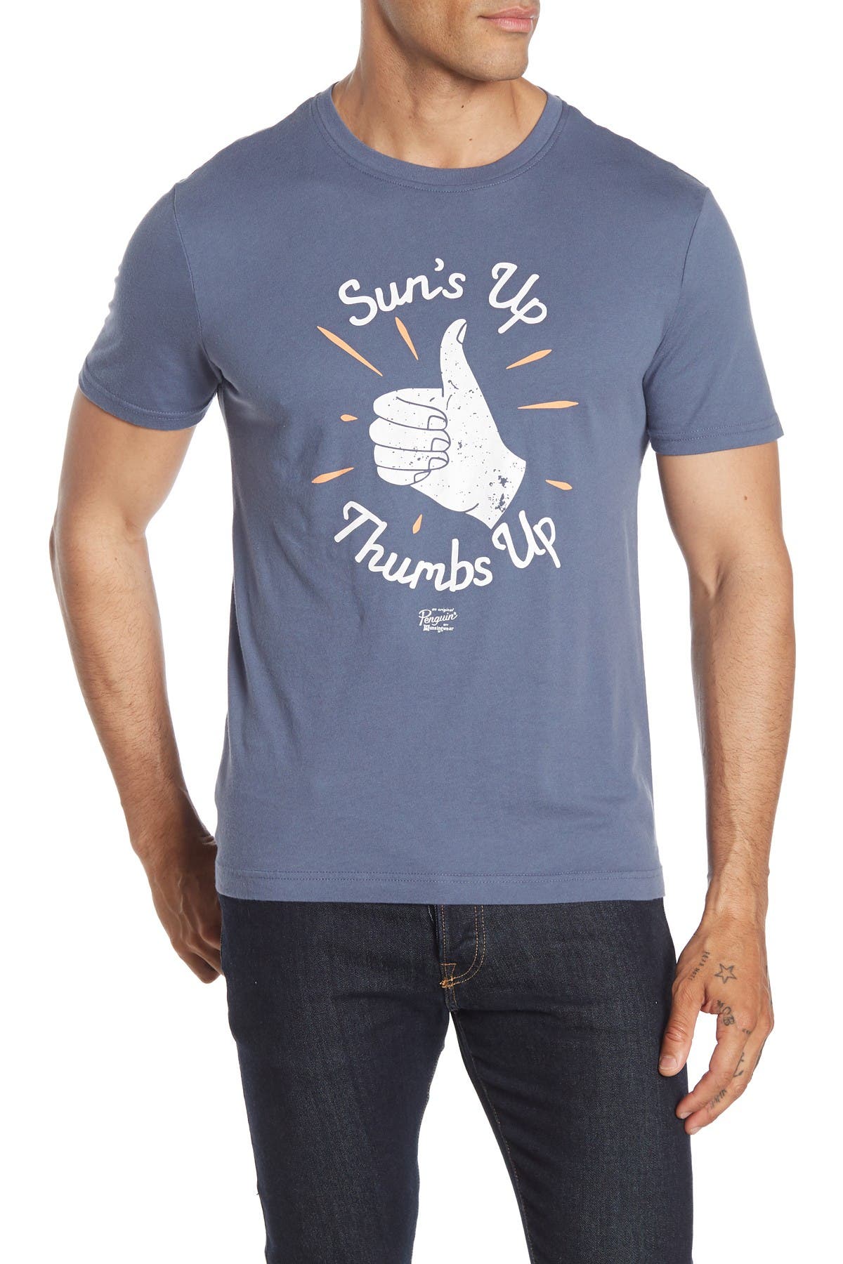 Original Penguin Sun's Up, Thumbs Up Graphic T-Shirt | Nordstromrack